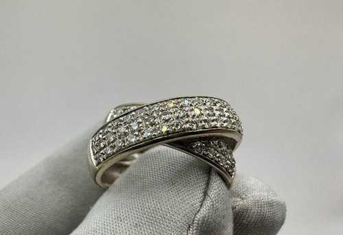Золотое кольцо 750 с бриллиантами