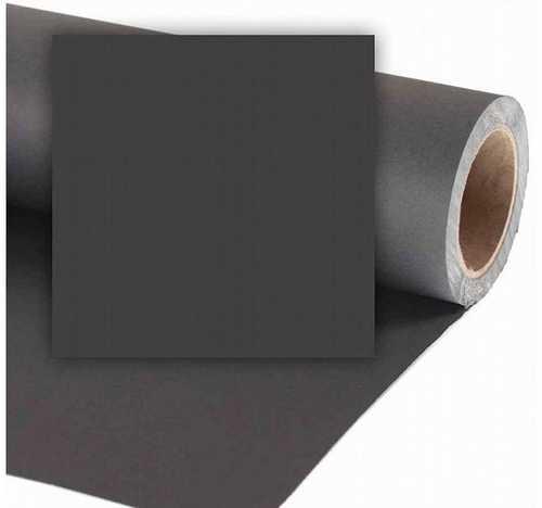 Фон бумажный Vibrantone 1,35х11м Black 10 черный