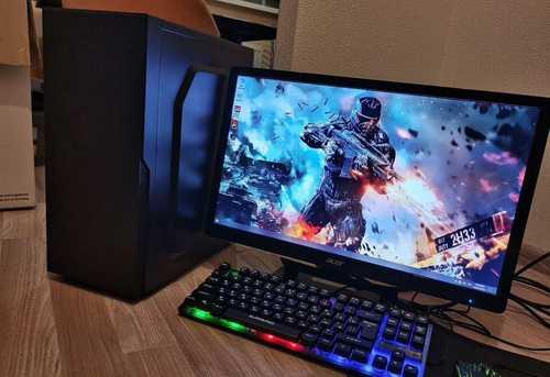 Игровой 8ядерный i7-2700,16 гигов,GTX1050 2 гб+20"