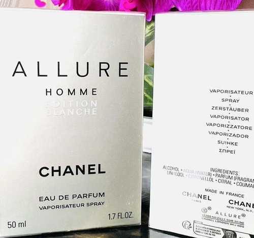 Chanel Allure Homme Edition Blanche оригинал