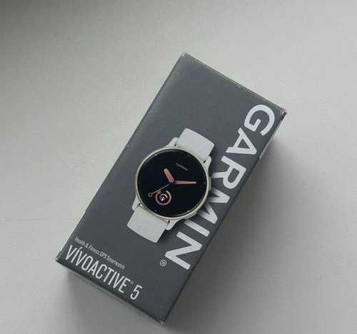 Часы garmin vivoactive 5 Ivory (Слоновая кость)