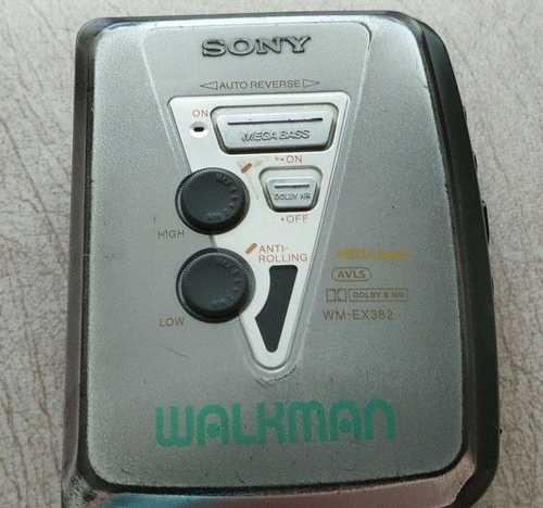 Кассетный плеер sony walkman