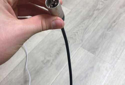 XLR кабель,3 pin