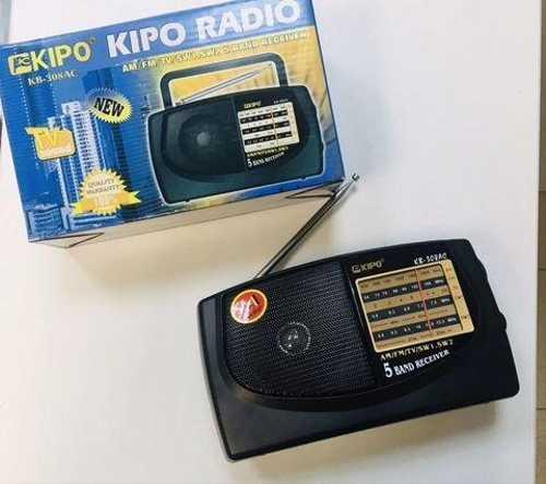 Переносной радиоприемник KB-308 аналоговый от сети