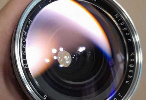 Объектив Nikkor-H 1:3.5 f50mm для Bronica