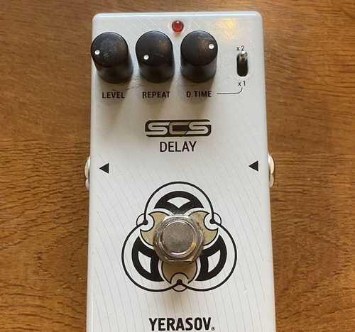 Yerasov SCS DM-60 - педаль гитарная эффектов Delay