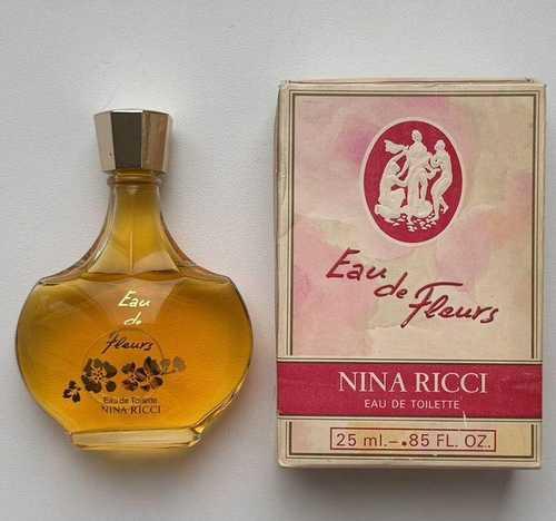 Nina Ricci Fleur de Fleurs 25 мл винтаж