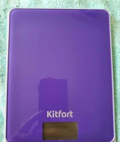 Весы кухонные новые Kitfort KT-803-6