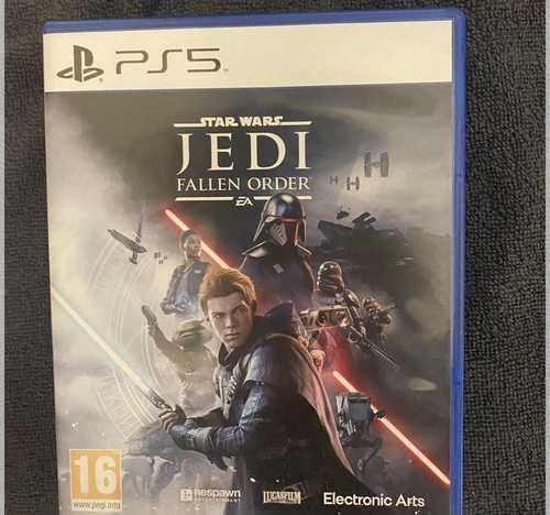 Star wars jedi fallen order ps5 диск