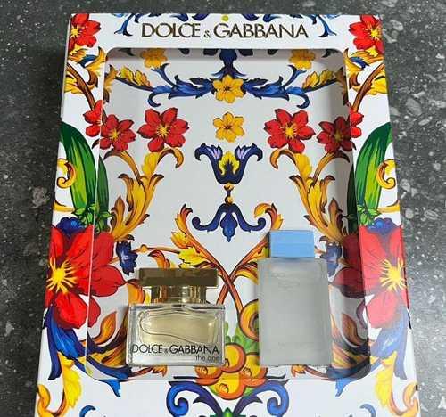 Новый подарочный парфюм dolce&gabbana 2 шт