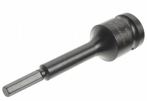 Бита-головка 1/2" HEX H6 L100мм ударная rockforce