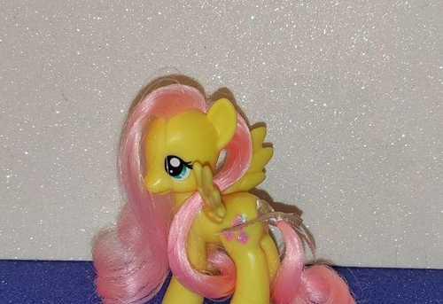 My Little Pony Флаттершай со старой печатью