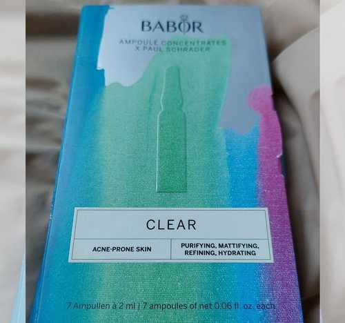 Ампулы babor clear