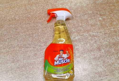 Средство для мытья стекол Мистер Мускул лимон