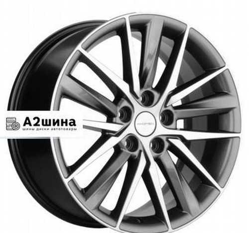 Диски Khomen Wheels KHW1807 (Camry NEW) Gray-FP 8*18 5*114,3 ET50 60,1
