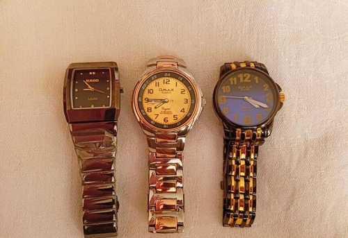Новые часы наручные Omax и raoo (rado)