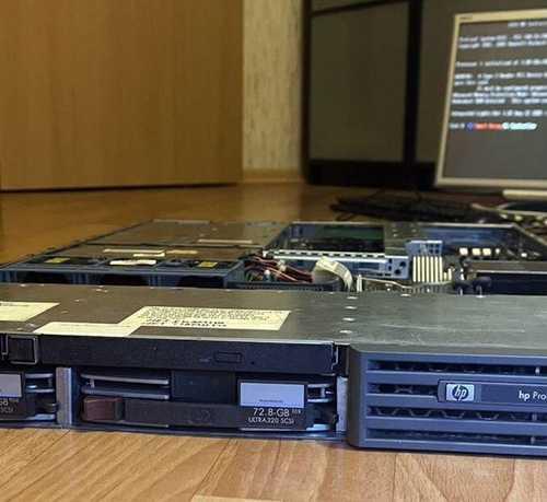 Сервер HP proliant DL360