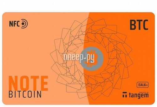 Криптокошелек Tangem Note Bitcoin, NFC, EAL6