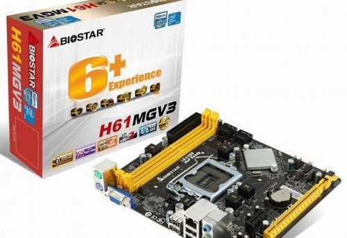 Материнская плата biostar H61MHV3