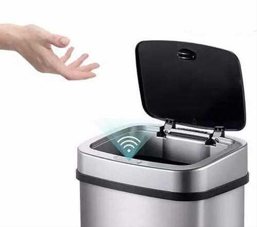 Ведро Xiaomi Ninestars steel Sensor Trash Can 12 л