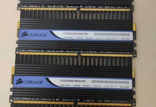 Оперативная память ddr2 Corsair dominator