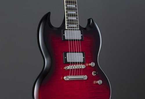 Epiphone Prophecy SG Red Tiger Aged Gloss