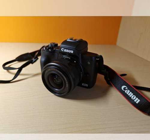 Беззеркальный фотоаппарат Canon EOS M50 Mark II