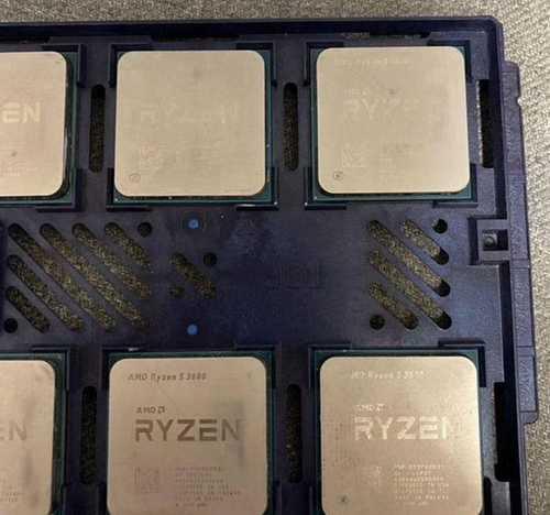 3 нерабочих процессора ryzen 5 3600/3500x