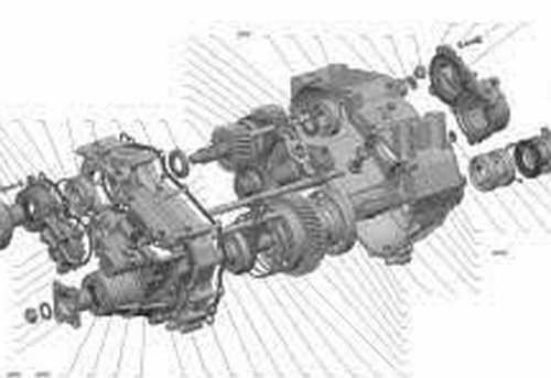 Коробка раздаточная газ-33027 "ГАЗель", газ-23107