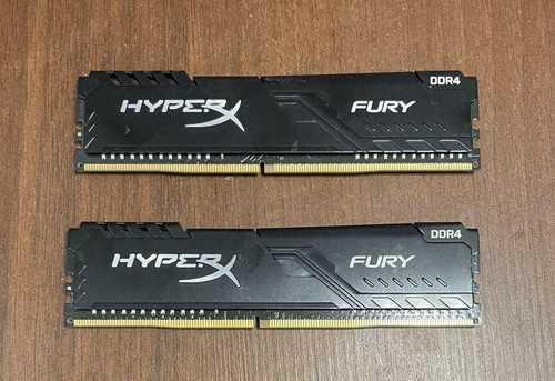 HyperX DDR4 комплект 8gb