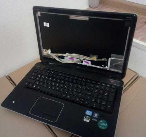 HP dv7-7000 7163 по запчастям
