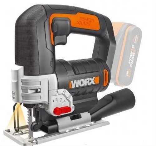 Лобзик аккумуляторный Worx W543.9, 20В