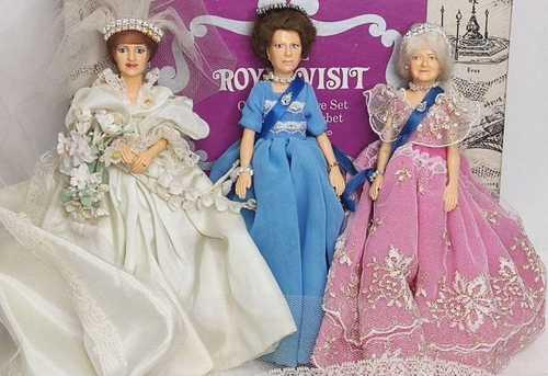 Коллекционные куклы семья Королева Елизавета