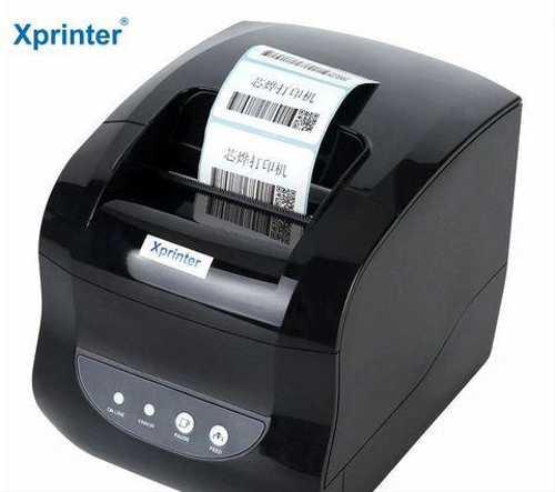 Термопринтер Xprinter XP-365B для WB и ozon