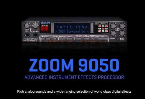 Процессор гитарный zoom 9050 made in Japan