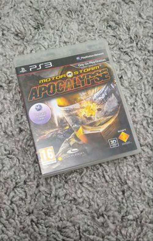 Motorstorm Apocalypse диск Ps3 Playstation 3 игра