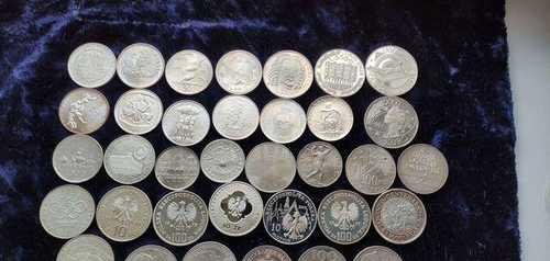 Монеты серебряные Европа