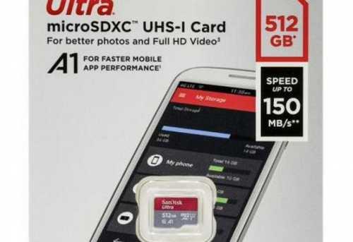 Карта памяти microsdxc 512Gb Sandisk