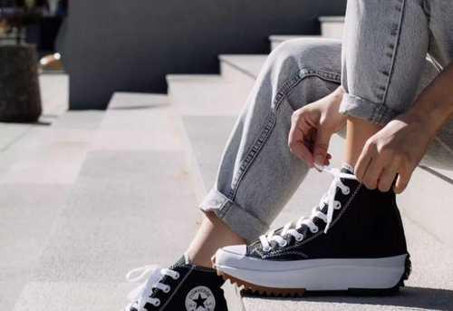 Кеды converse на высокой подошве 38