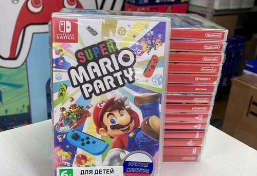 Nintendo Switch Super Mario Party на русском языке