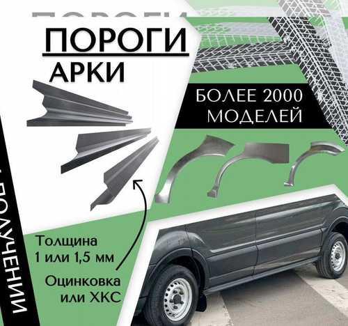 Арки ремонтные Dodge Caravan Додж Караван