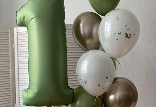 Воздушные шары с гелием доставка шаров Оливковый г