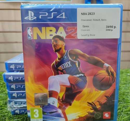 Nba 2k23 ps4 Новый диск