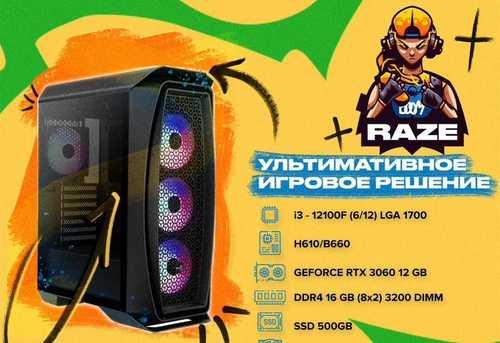 Новый игрвоой пк (12100f, rtx 3060 12gb)