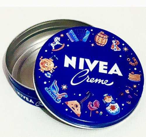 Банка жесть от крема Nivea Нивея