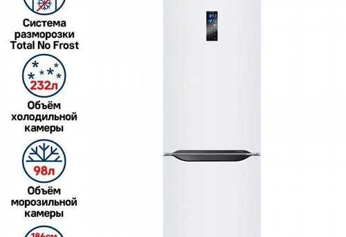 Холодильник с инвертором maunfeld MFF187nfiw10