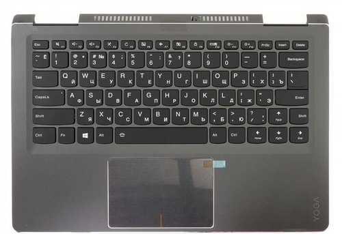 Клавиатура Lenovo Yoga 710-14IKB чёрная, топкейс