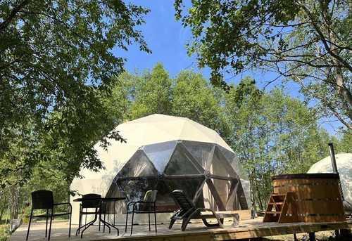 Сферический шатер, Глэмпинг диаметр 7м