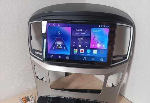 Магнитола 4/64 Hundai H1 Android Car play Новая