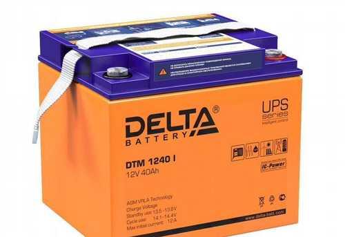 Аккумуляторная батарея Delta DTM 1240 I (40 А/ч